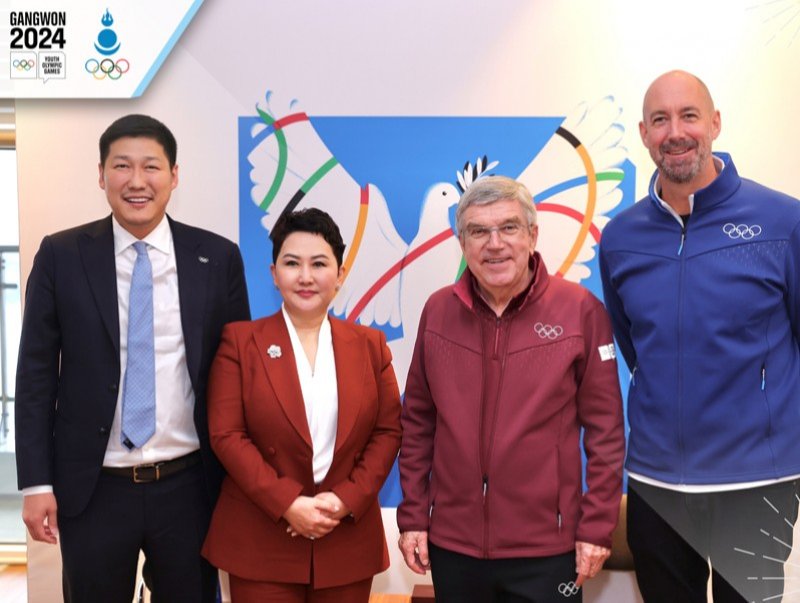 ОУОХ ны гишүүн Б Баттүшиг Монголын багийн ахлагч Б Батцэцэг нар албан уулзалтууд хийлээ